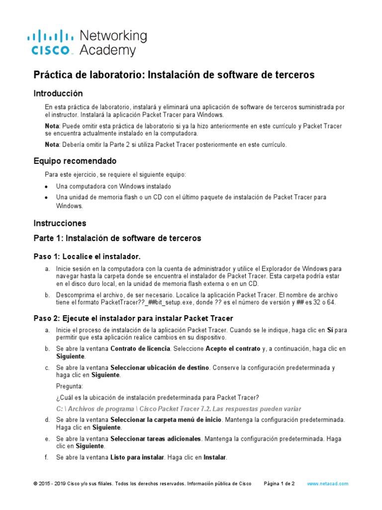 11.3.4.6 Lab - Install Third-Party Software | PDF | Ventana ...