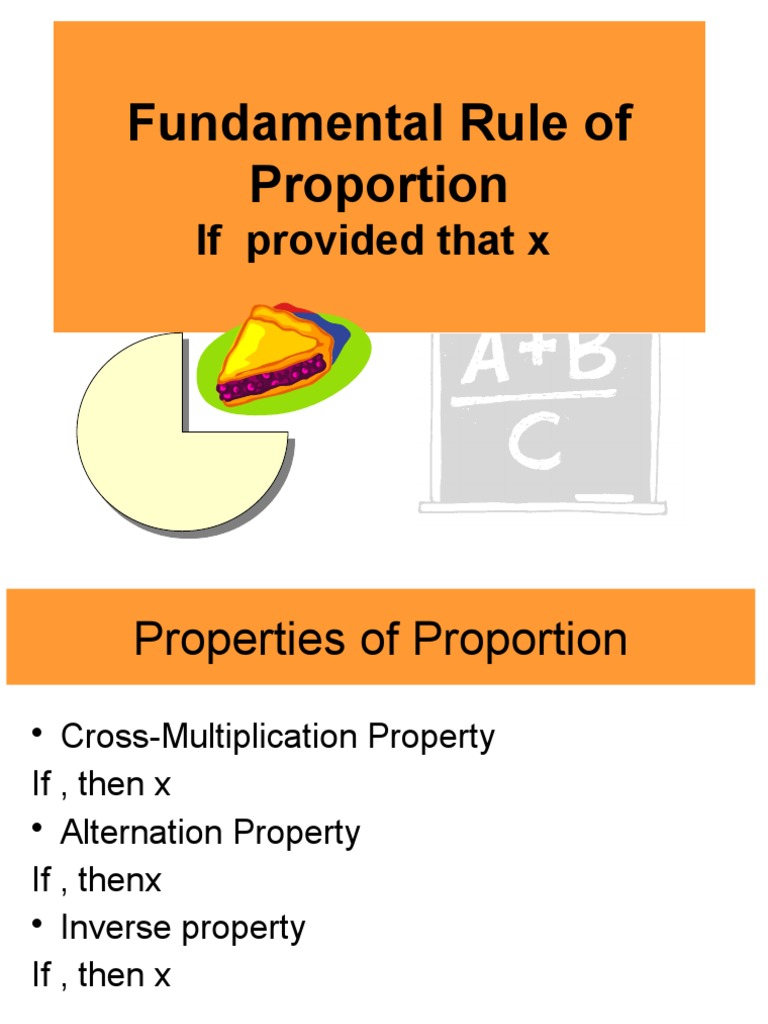 Fundamental rules of proportion | PDF