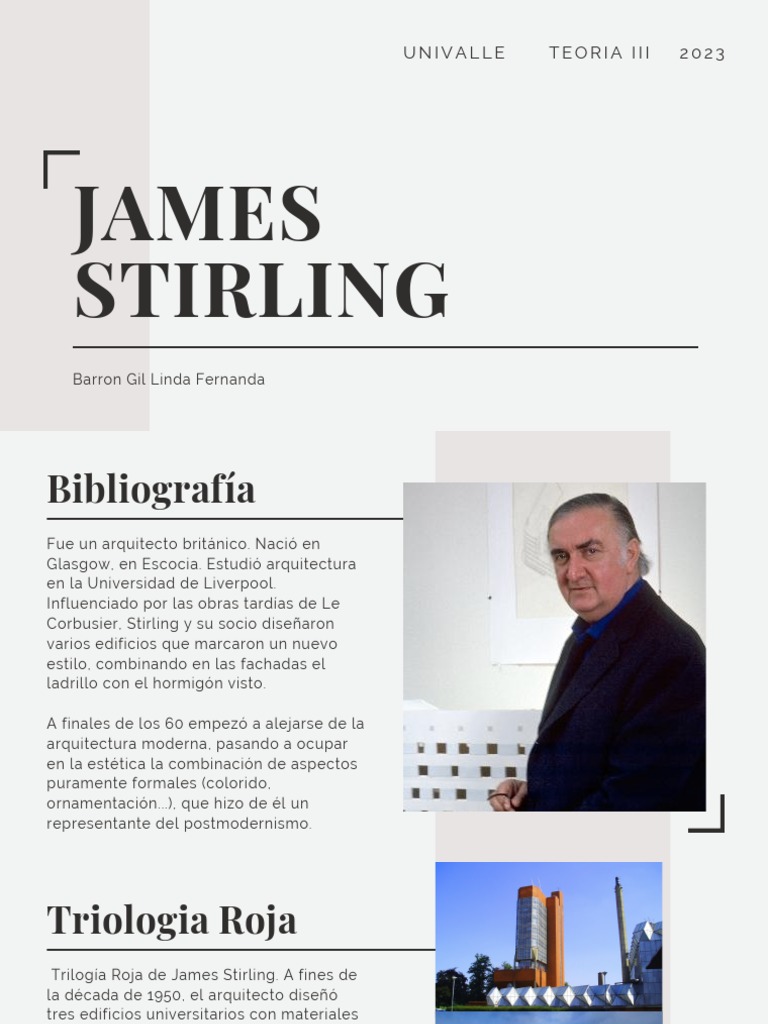 James Stirling | PDF