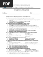 Learning Activity Sheet in ESP 9 Quarter 1 (Week 1) | PDF