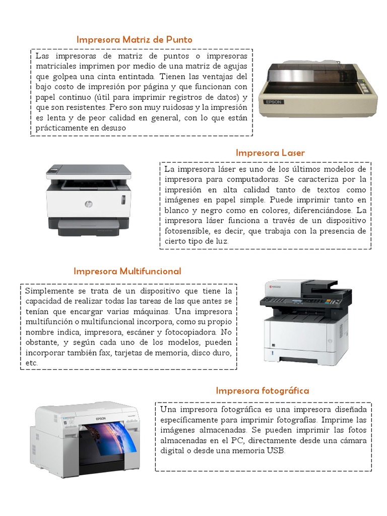 Impresoras PDF | PDF | Impresora (Computación) | Ingeniería Informática