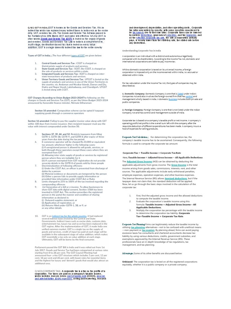 Suraj Sir 1 | PDF | Taxes | Value Added Tax