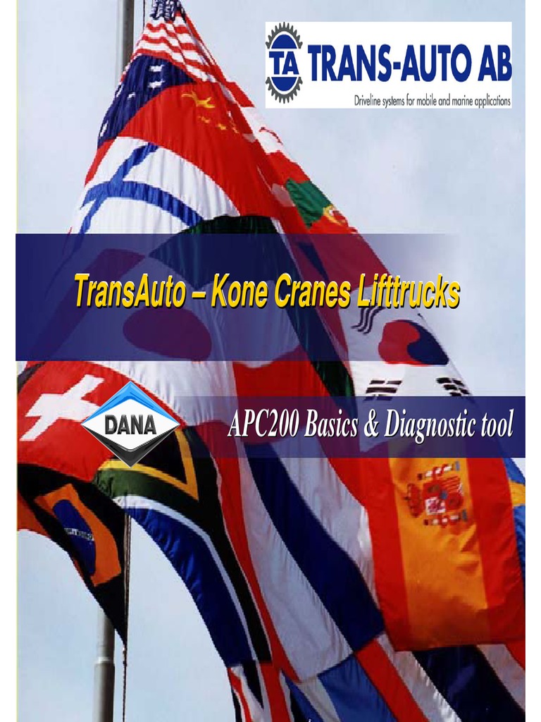 TE17-27-32 - APC200 - Training Konecranes Lifttrucks | PDF | Machines ...