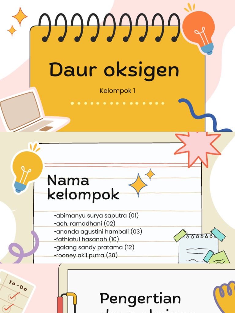 Presentasi Daur Oksigen Kel 1 PDF | PDF