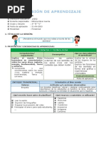 Sesion El Cuerpo Ciencia Segundo Grado | PDF | Aprendizaje | Evaluación