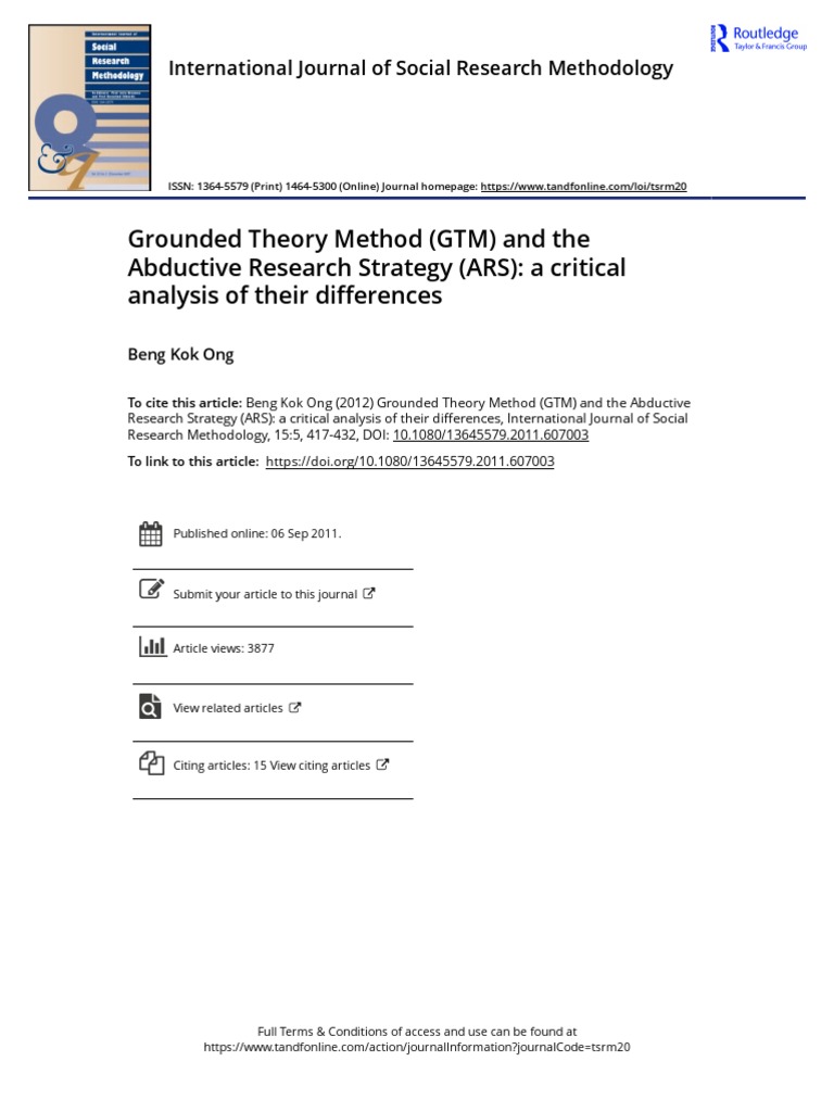 2012-Grounded Theory Method GTM and The Abductive Research Strategy ARS ...