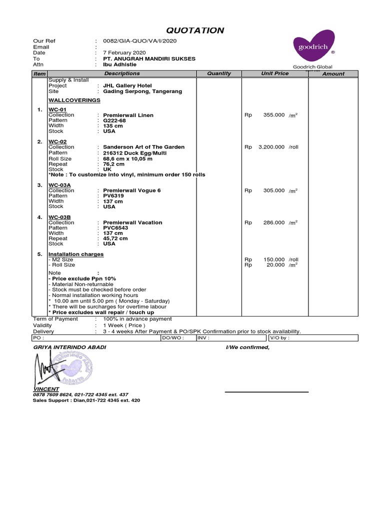 Goodrich - Wallcovering | PDF
