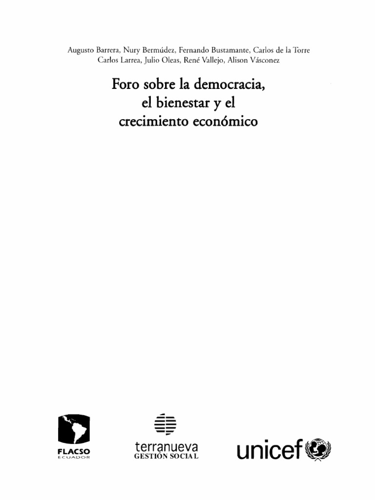 LFLACSO Barrera ED PUBCOM PDF | PDF | Democracia | Ideologías políticas