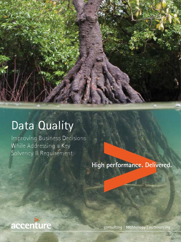 Accenture Data Quality Key Solvency Requirements | PDF | Data Quality ...