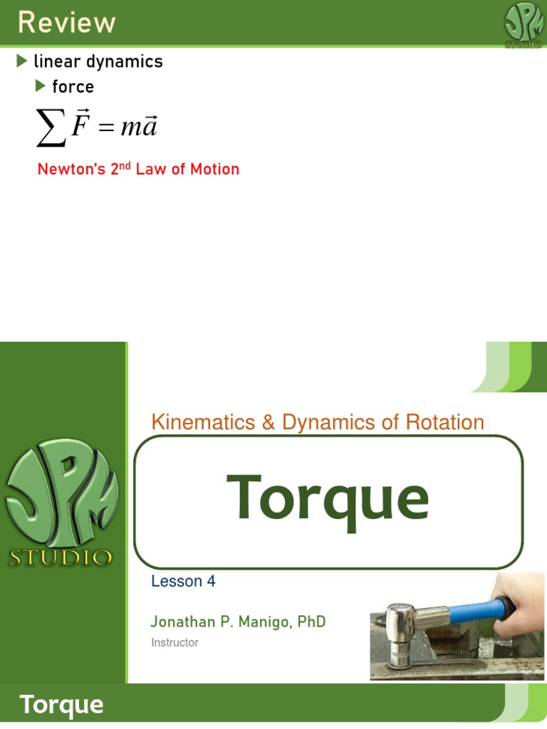 Lesson 6.4 - Torque | PDF