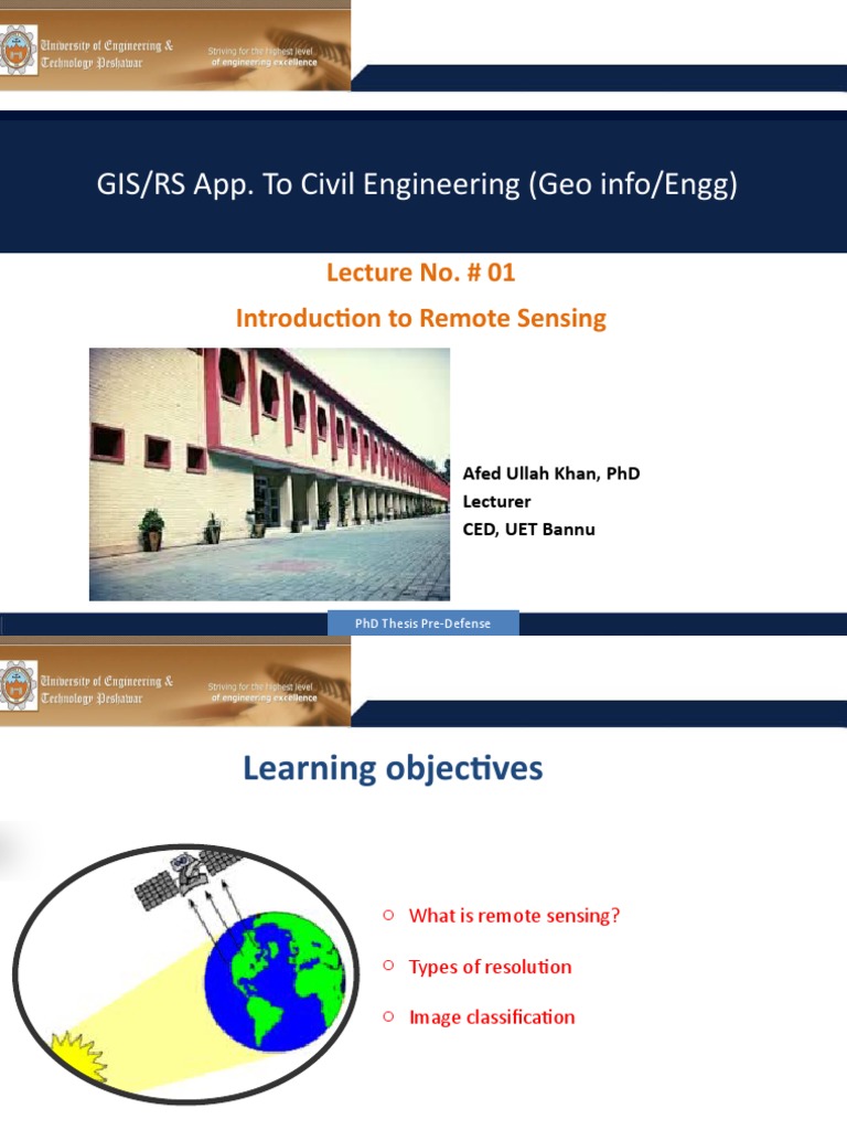 Lecture 1 | PDF | Remote Sensing | Image Resolution Lecture 1 | PDF | Remote Sensing | Image Resolution