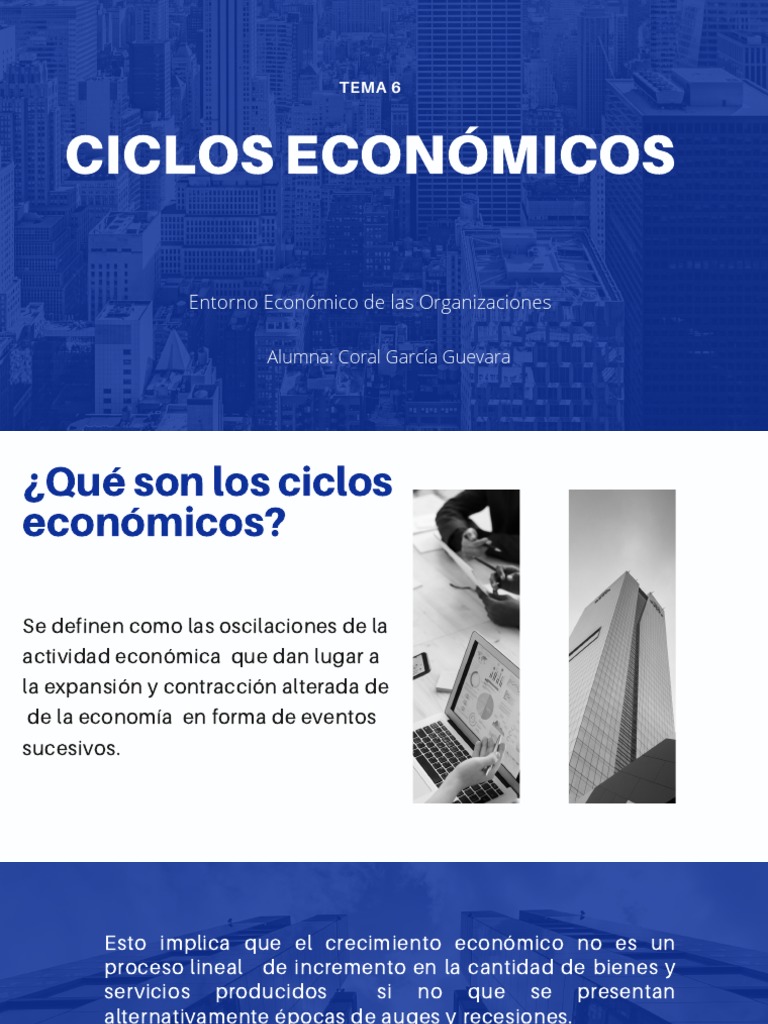 Ciclos Económicos | PDF | Ciclo comercial | Economias