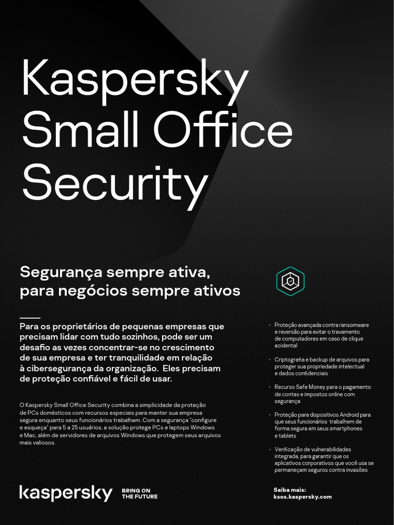 KSOS DataSheet PT BR PDF | Download grátis PDF | Ransomware | PCs ... KSOS DataSheet PT BR PDF | Download grátis PDF | Ransomware | PCs ...