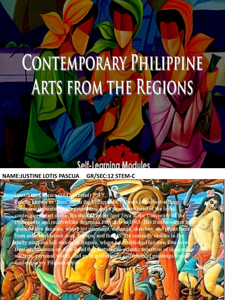 BenCab and Masferré: Icons of Filipino Art | PDF