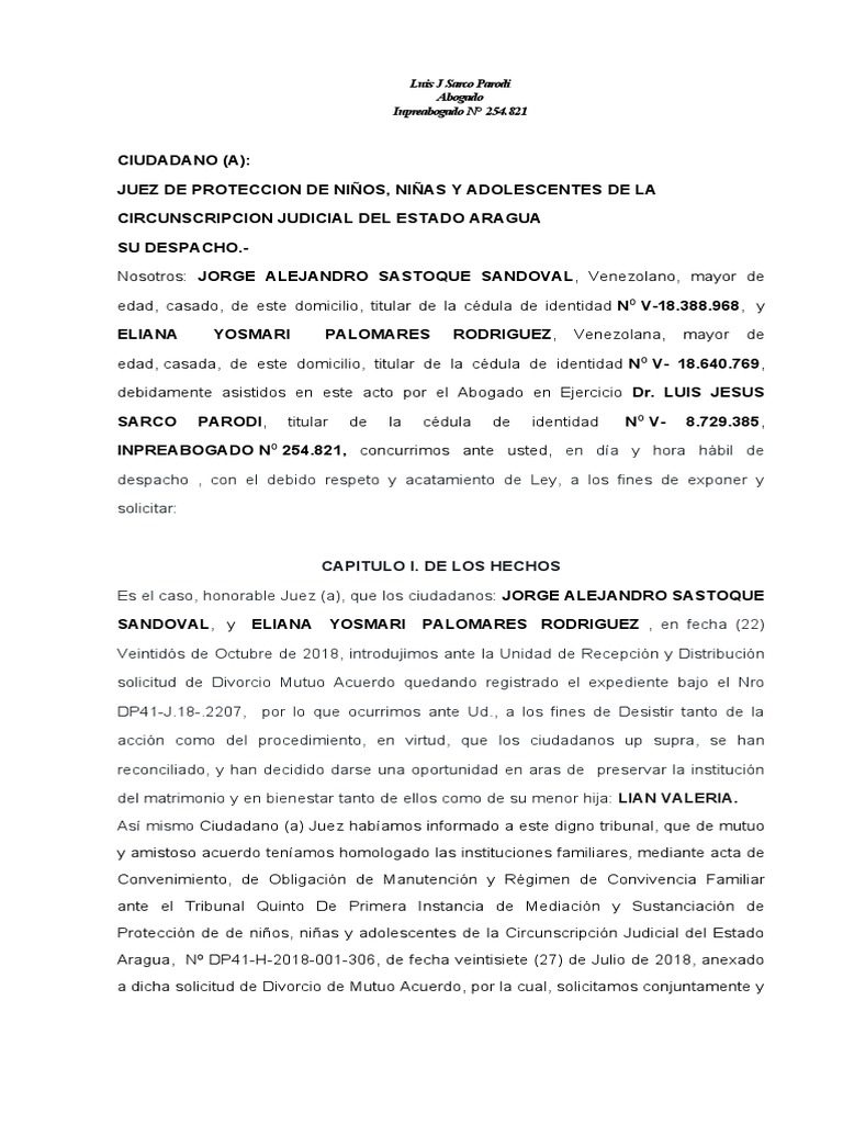 Desistimiento | PDF | Judicaturas | Justicia