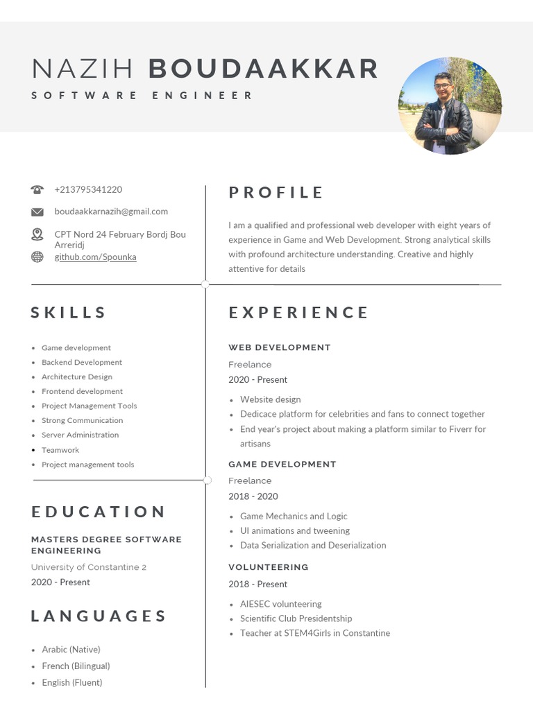 CV PDF | PDF | Games & Activities