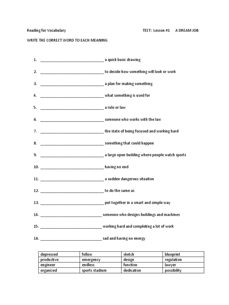 Reading For Vocabulary D | PDF | Vocabulary