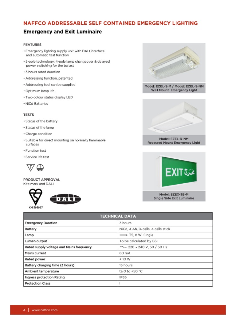 Shield-Addressable-Self-Contained-Emergency-Lighting-System PDF | PDF
