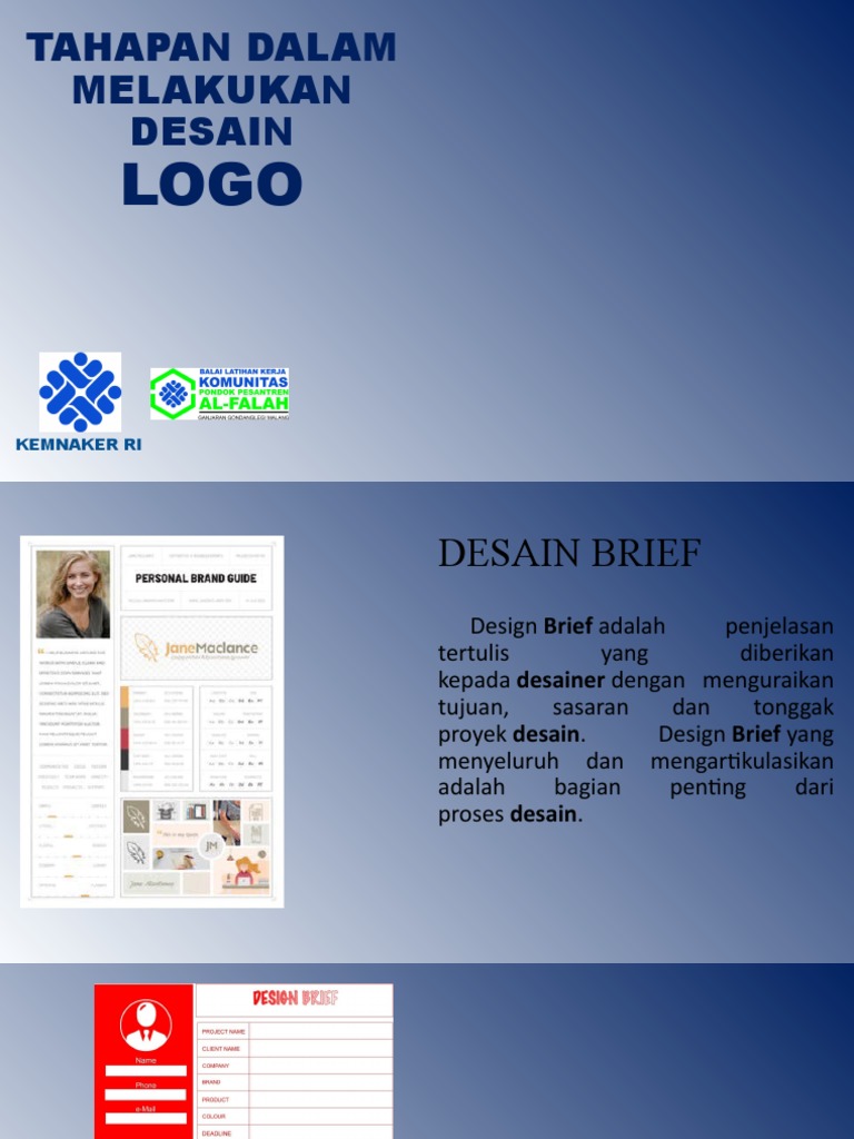 Tahapan Membuat Logo | PDF