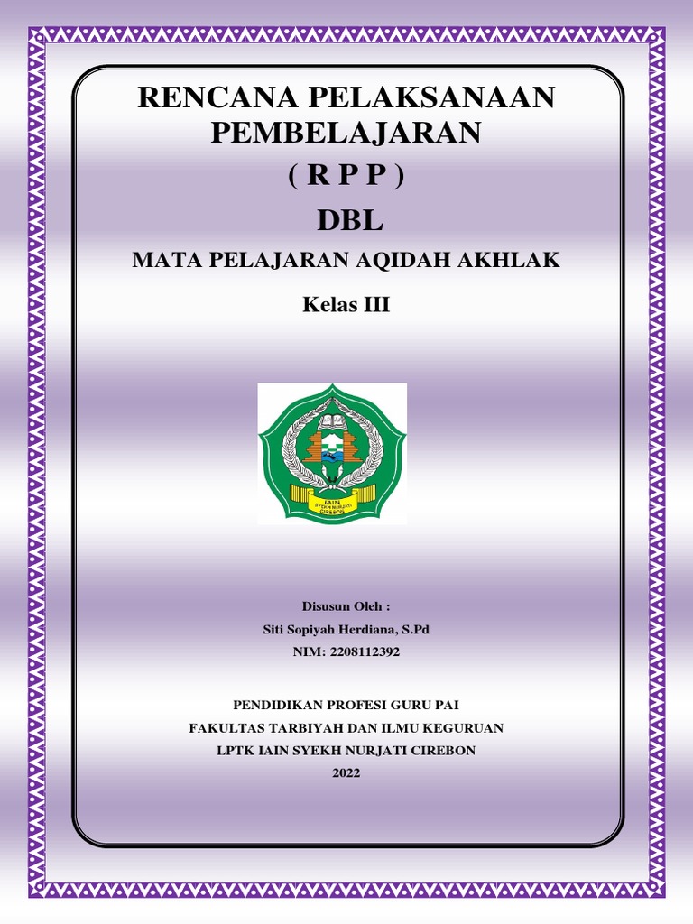 RPP Ukin DBL | PDF
