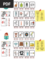 Fonema K - Pictogramas | PDF