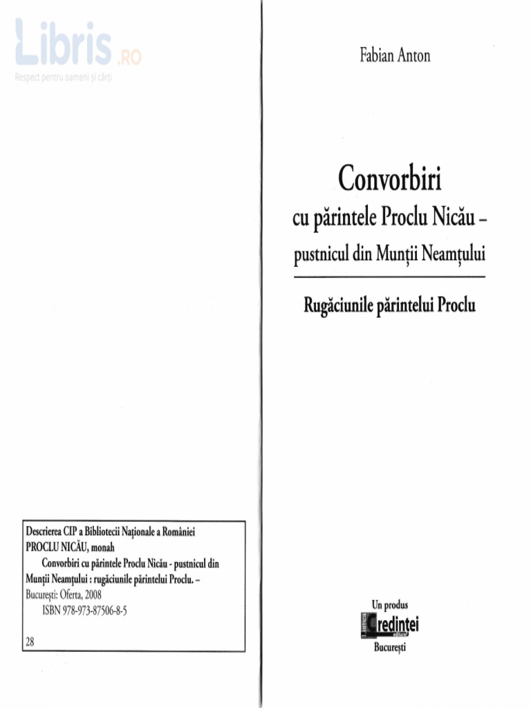 Cuvinte Din Chilie - Parintele Proclu Nicau PDF | PDF