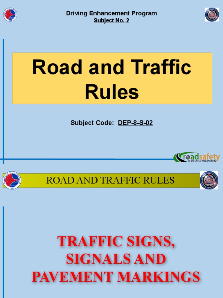 TDC-road Traffic | PDF | Traffic | Intersection (Road)