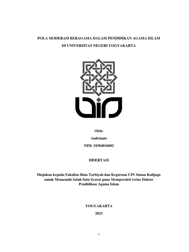 Disertasi Revisi PDF | PDF