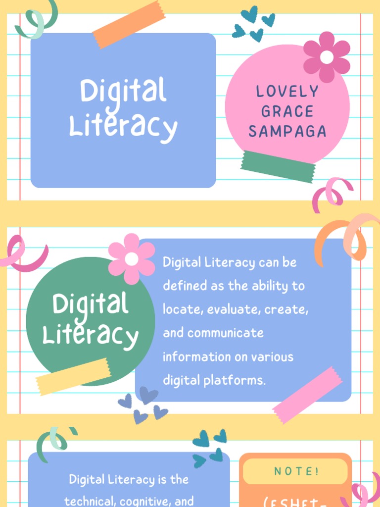 Digital Literacy PDF | PDF | Media (Communication) | Literacy