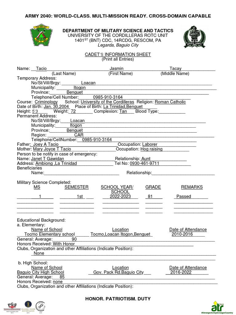 Army 2040: World-Class. Multi-Mission Ready. Cross-Domain Capable | PDF