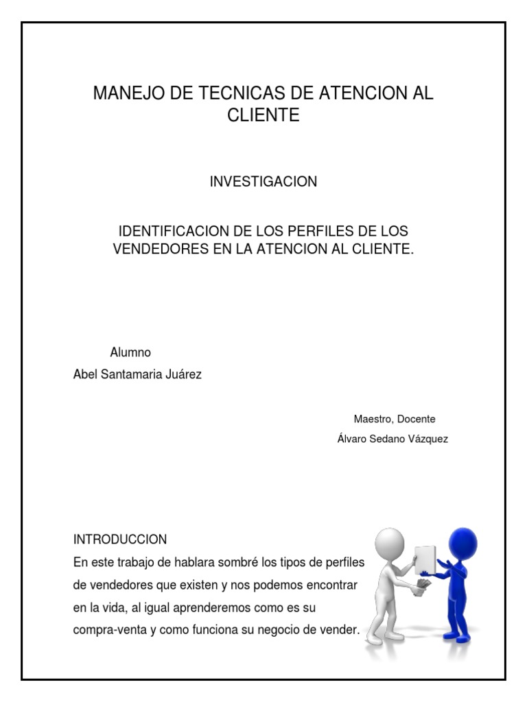 Manejo de Tecnicas de Atencion Al Cliente | Descargar gratis PDF | Al ... Manejo de Tecnicas de Atencion Al Cliente | Descargar gratis PDF | Al ...
