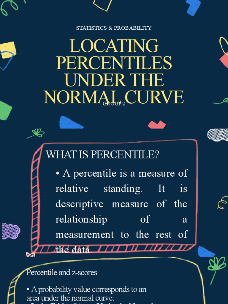 Percentiles Under the Normal Curve | PDF | Percentile | Standard Score