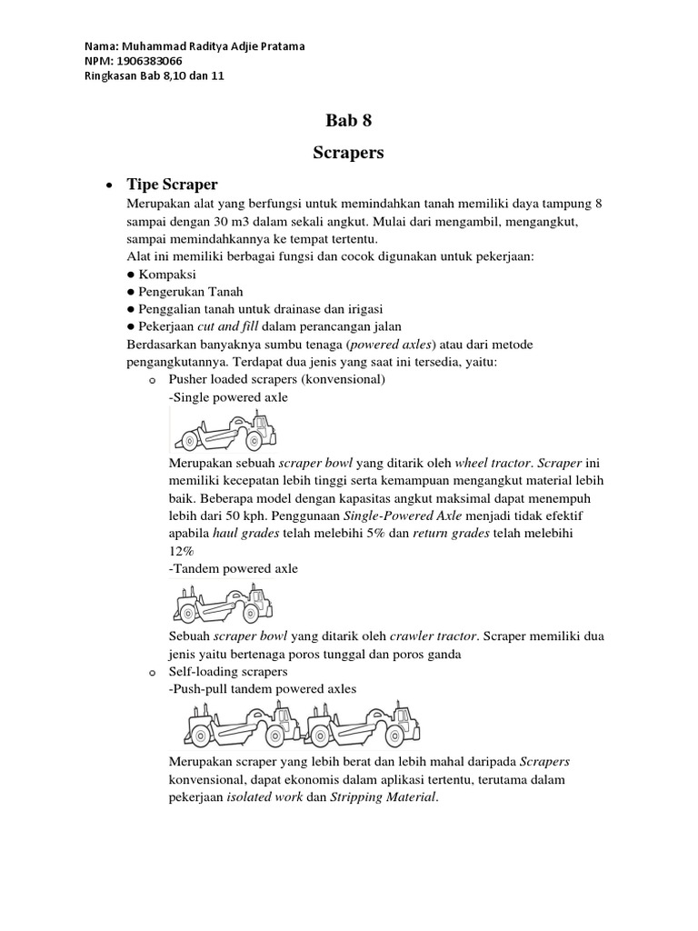 Rangkuman Bab 8,10,11 - Muhammad Raditya Adjie Pratama - 1906383066 ...