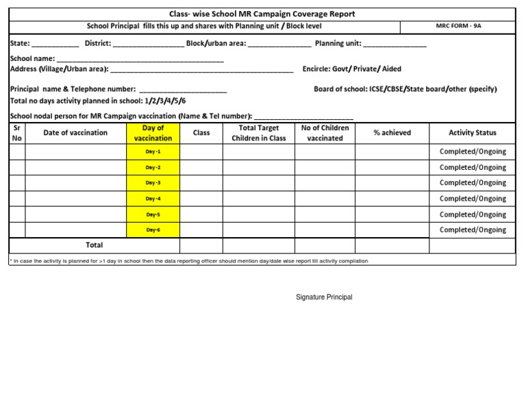 2.reporting Formats MR Campaign 9A PDF | PDF
