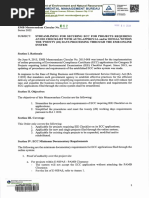 MC 2021 05 Minor ECC Amendment Requirements 1 | PDF | Private Law