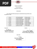 BADAC TEMPLATE - Certificate of Participation | PDF