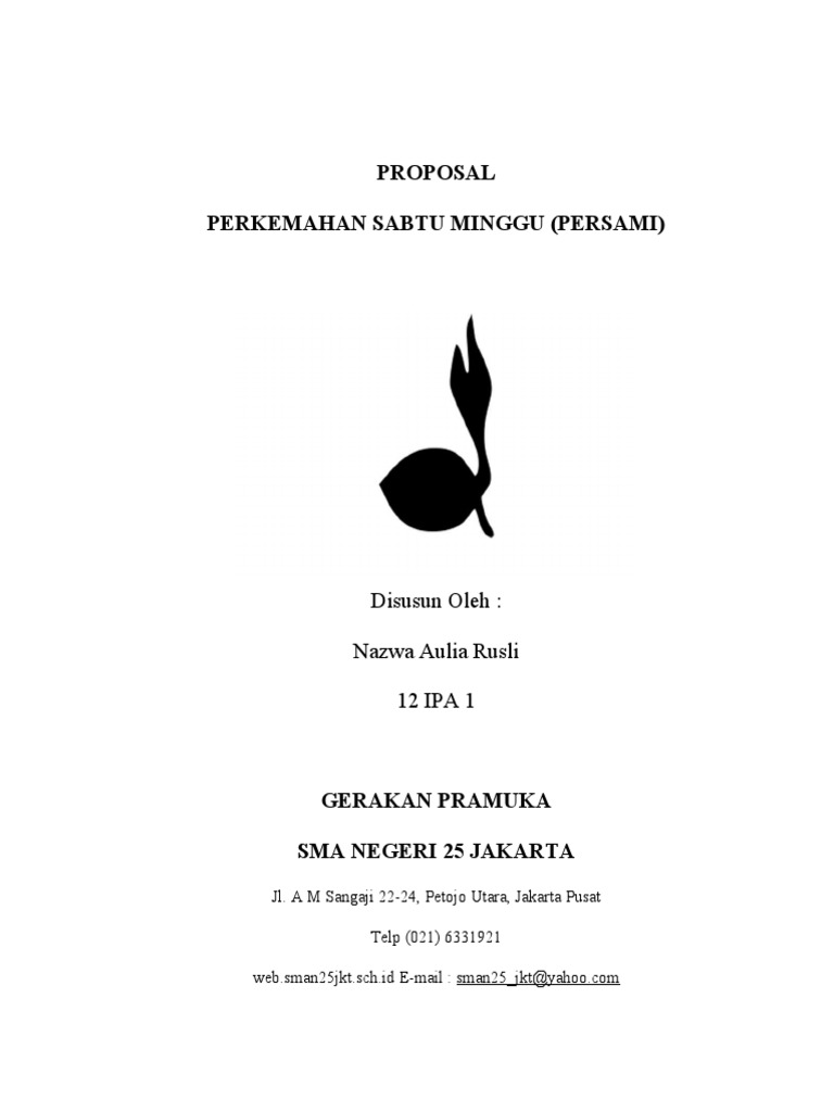 Proposal Pramuka | PDF