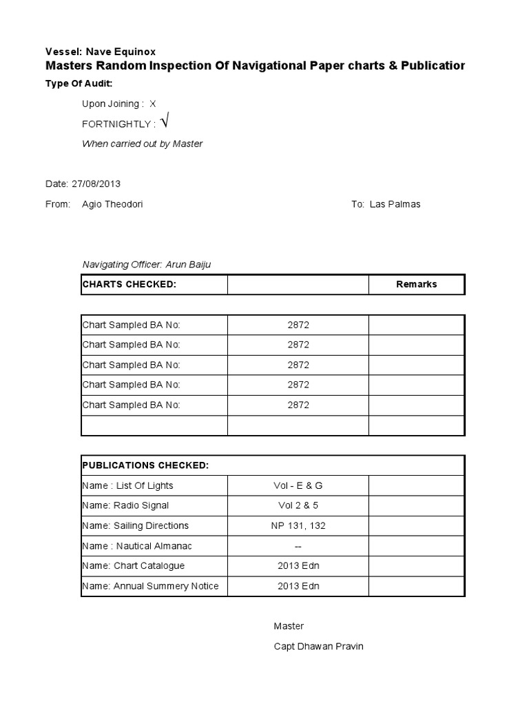Master Random Check of Charts & Publication | PDF | Navigation