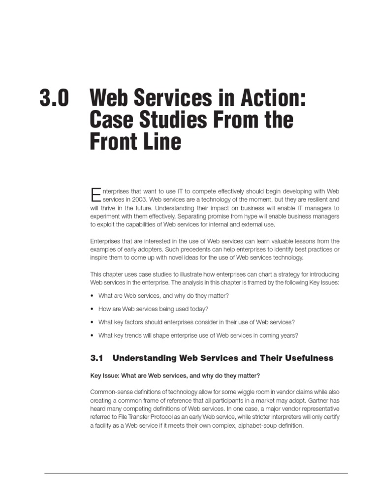 Gartner Australasia Pty LTD Document | PDF | Component Object Model | Web Service