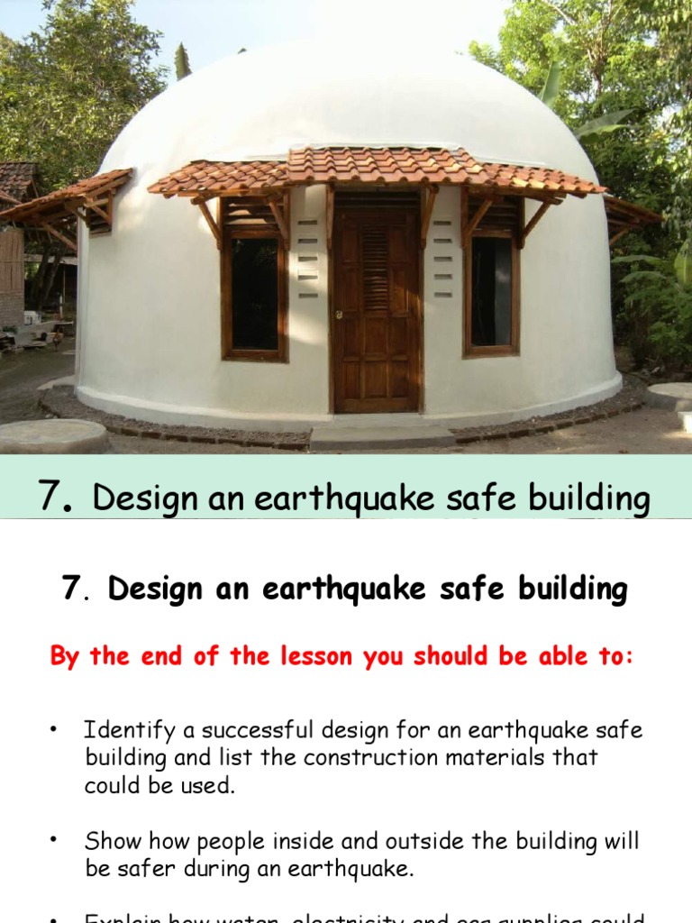 Earthquake Safe Building | Download Free PDF | Earthquakes | Building