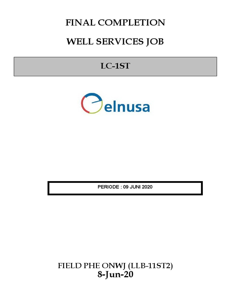 Tally Well KG-1 | PDF