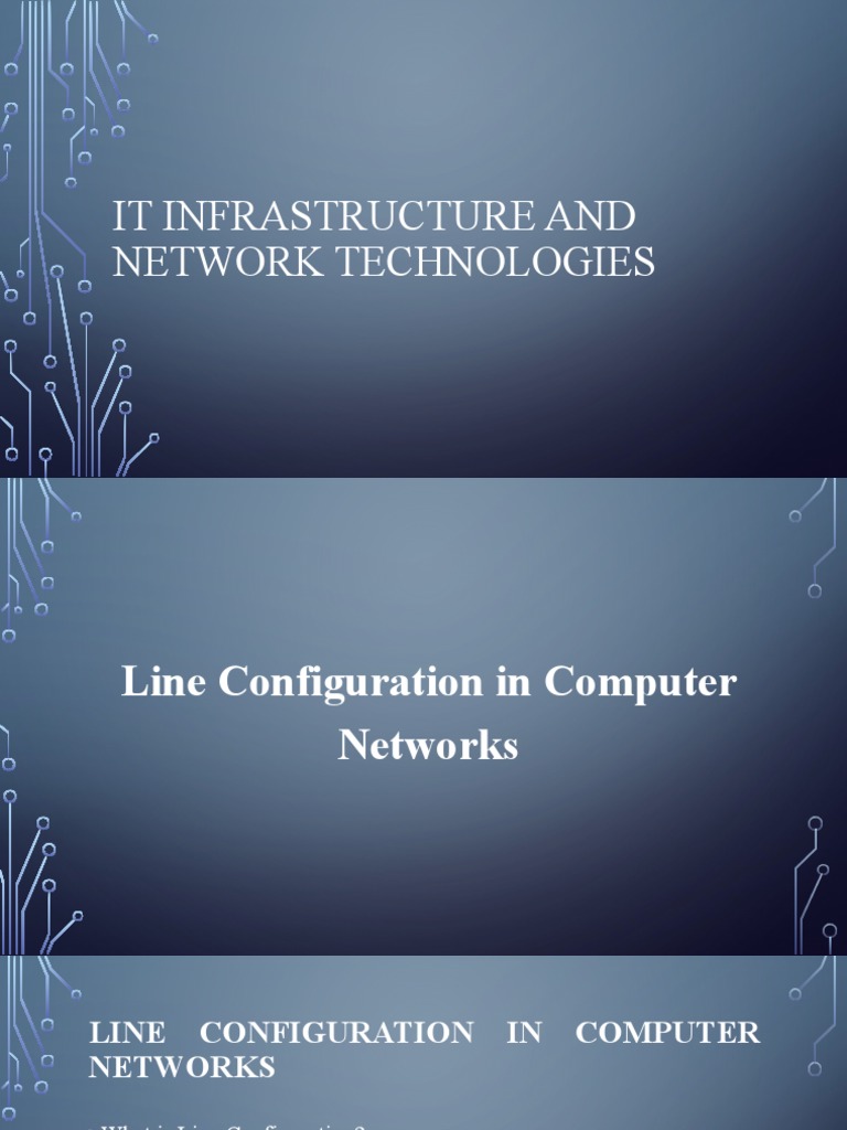 Line Configuration | PDF | Network Topology | Computer Network
