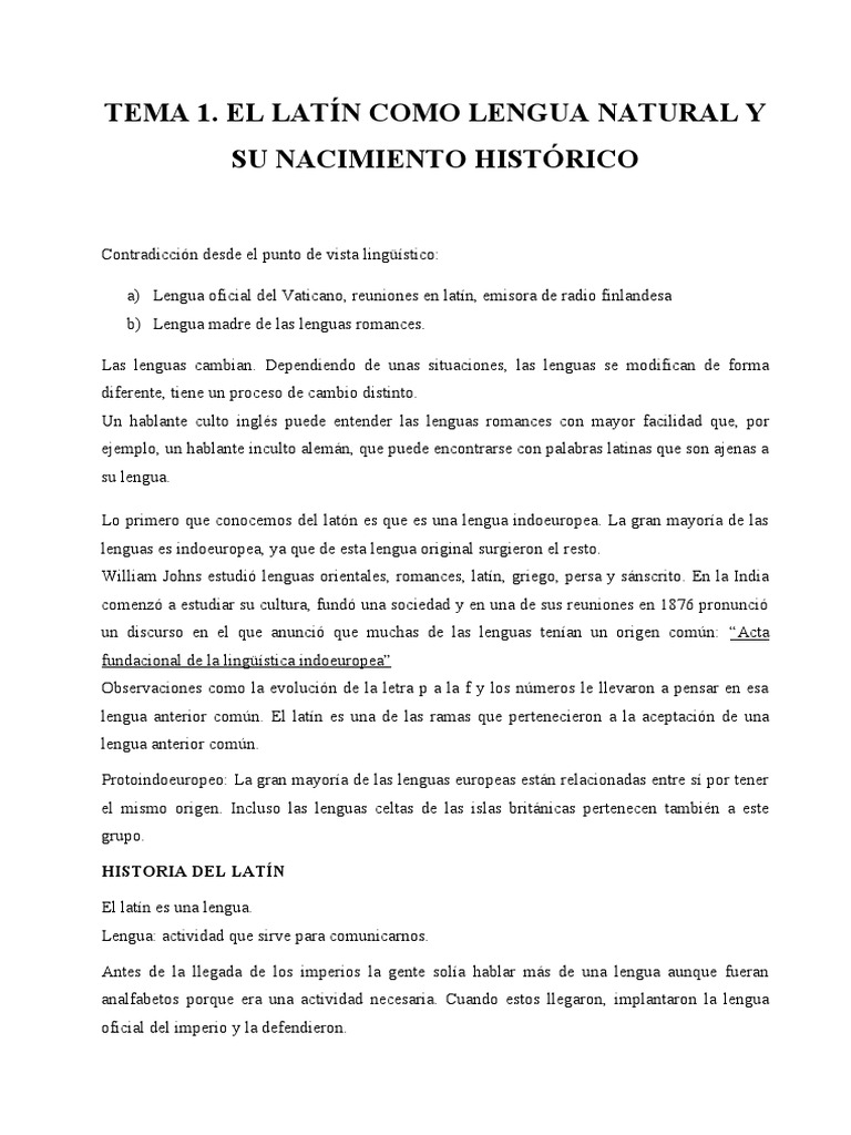 Origen y evolución del latín | PDF | Guerras Púnicas | Hannibal