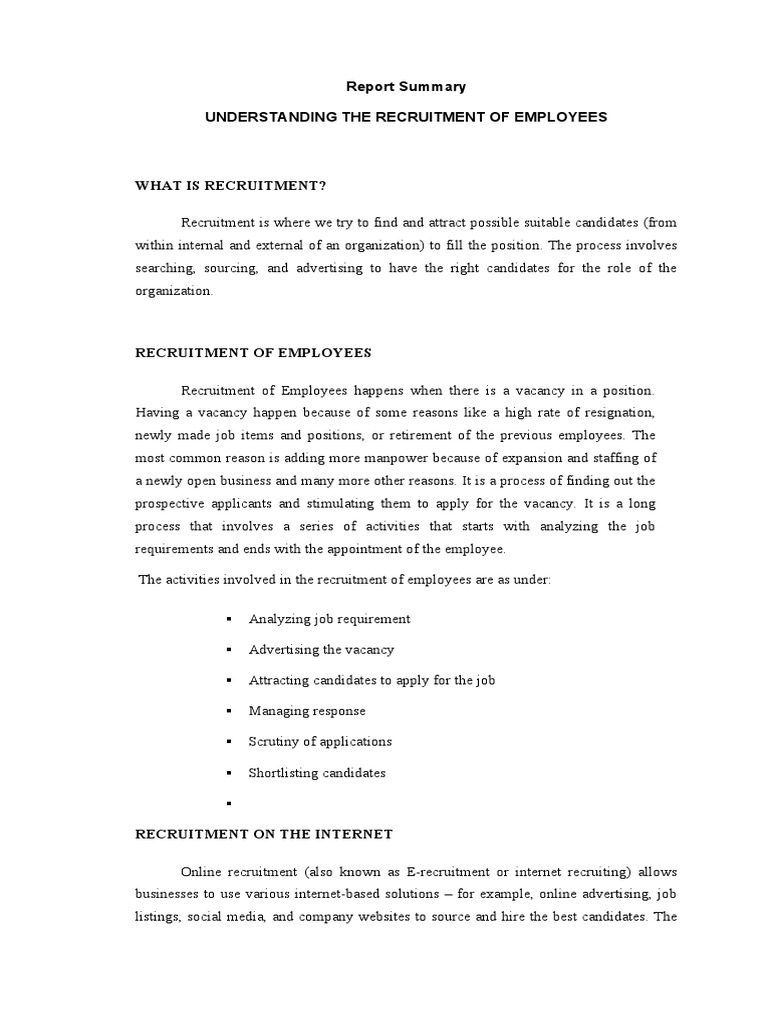 Scribd 5 | PDF | Recruitment | Résumé