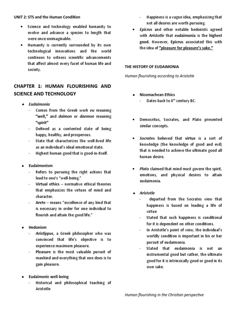 Unit 2 | PDF | Happiness | Metaphysics
