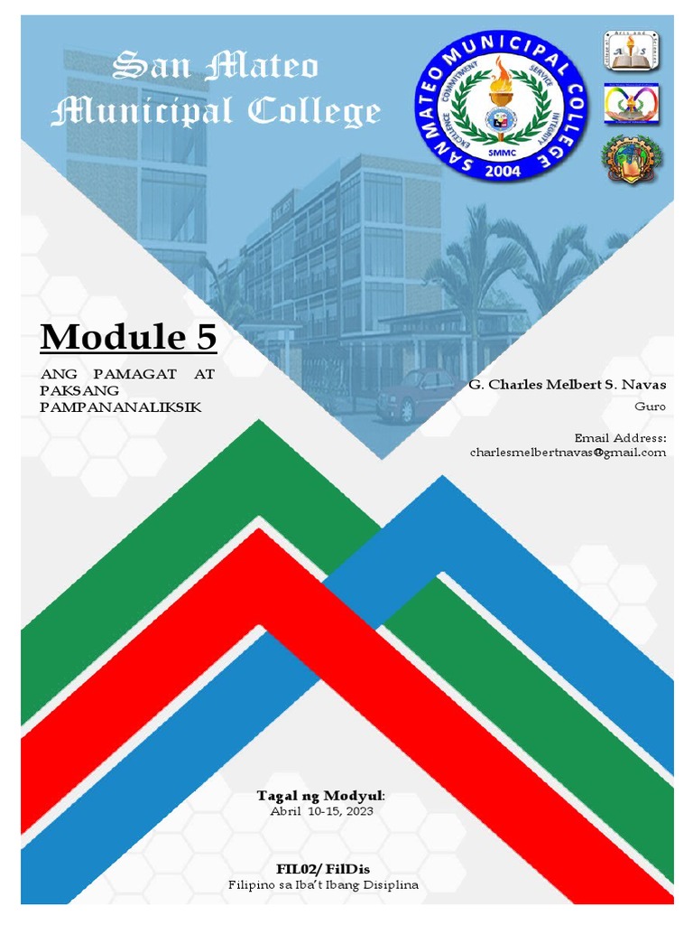 FILDIS Modyul 5 | PDF