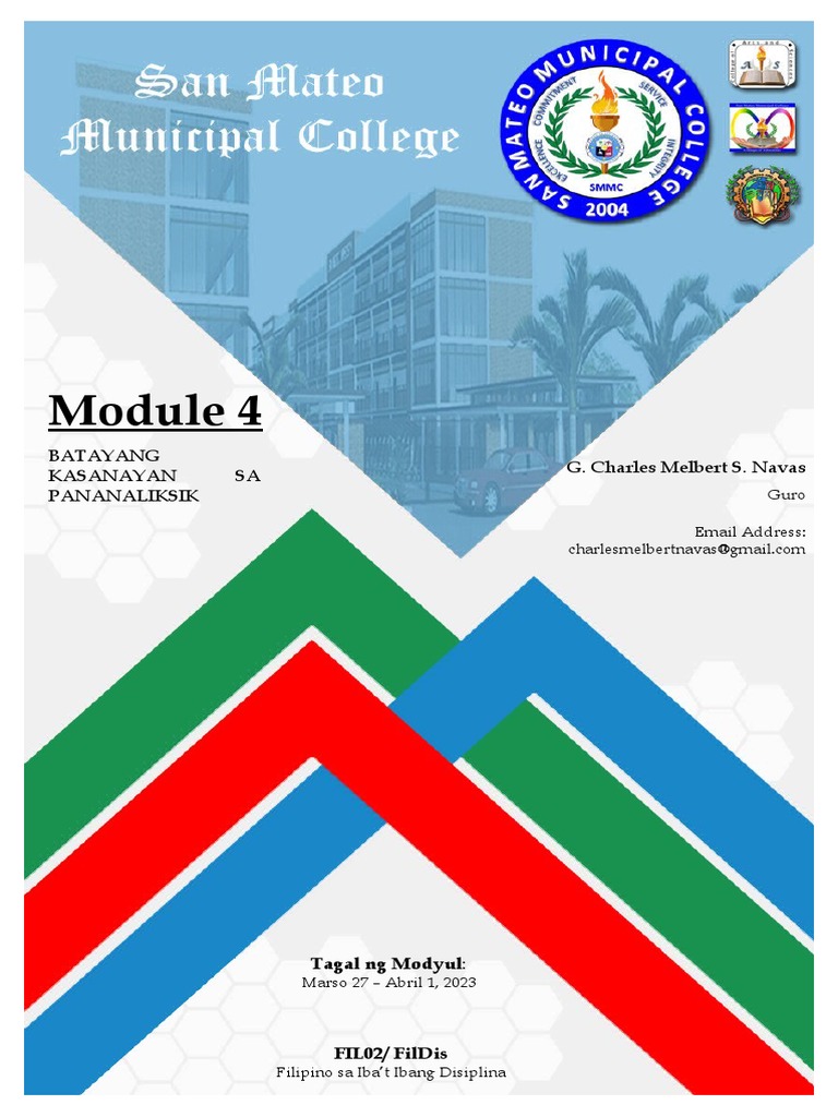 FILDIS Modyul 4 | PDF