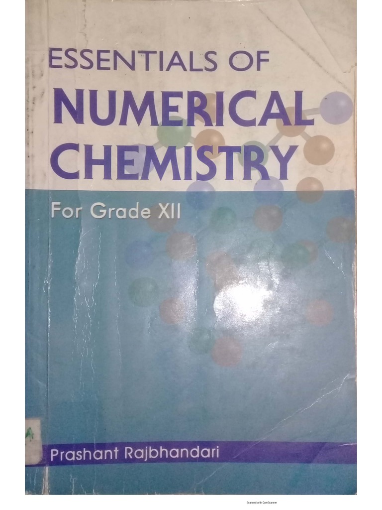 Essentials of Numerical Chemistry PDF | PDF Essentials of Numerical Chemistry PDF | PDF