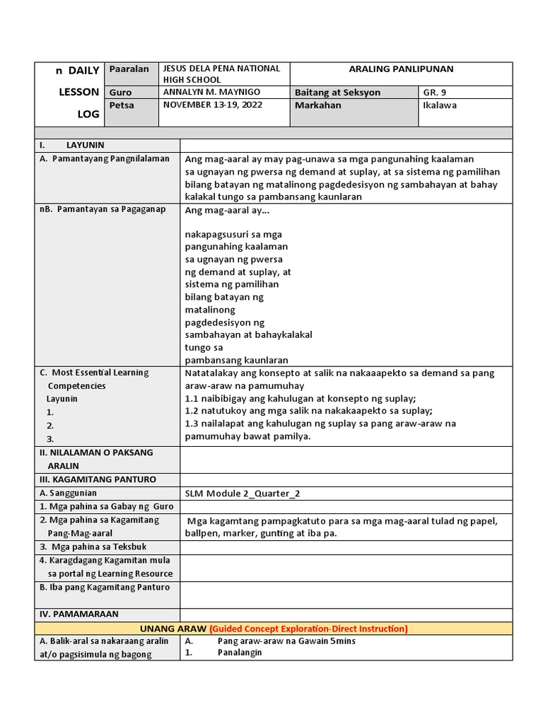 Ap Sample DLL Template Secondary | PDF