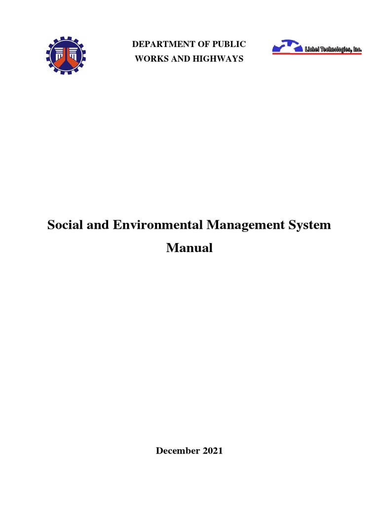 DPWH Sems 2021 | PDF | Environmental Impact Assessment | Real Estate ...